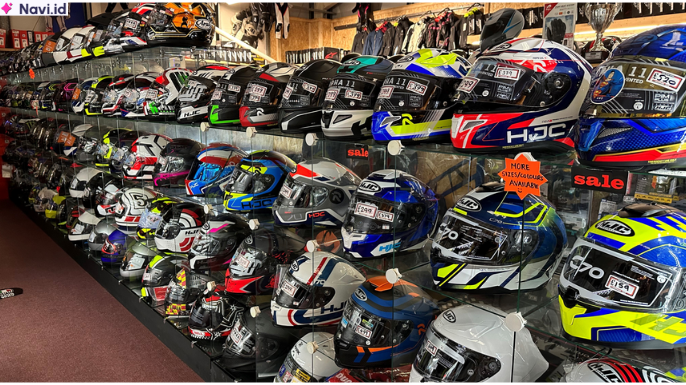 10 Toko Helm Cikarang Paling Lengkap, Murah dan Branded – Navi.id